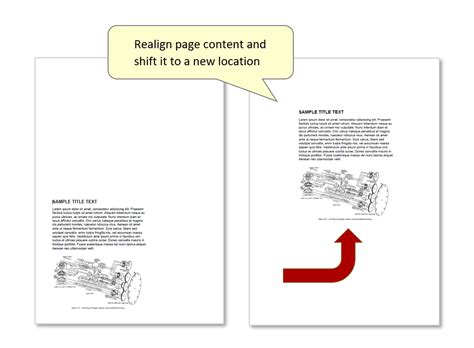Shift And Align PDF Page Content With AutoPageX