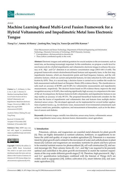 pdf machine learning based multi level fusion framework for a hybrid
