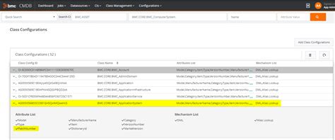 Bmc Atrium Core Cmdb How To Disable Patchnumber Normalization For Any Class Knowledge
