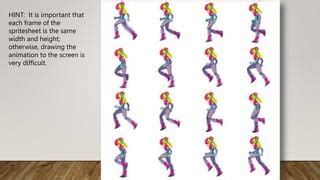 How To Make Sprites In Game Artwork Field Ppt