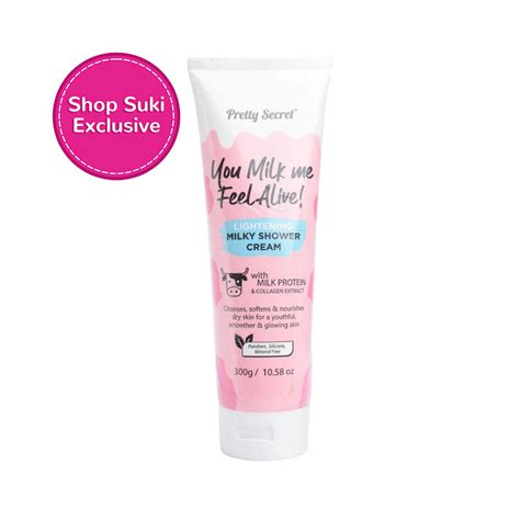 Pretty Secret You Milk Me Feel Alive Lightening Milky Shower Cream 300