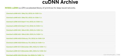 超详细的cuda安装教程 oldwang学人工智能的博客 csdn博客