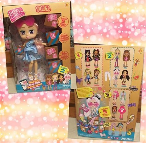 Boxy Girls серия 2: новые шарнирные куклы с посылками-сюрпризами