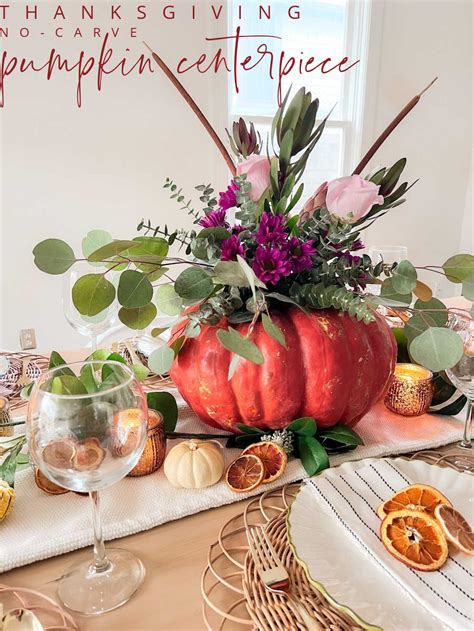 Pumpkin Centerpiece Ideas