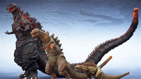 Photos And Details Shin Godzilla 2nd And 3rd Form Sh Monsterarts The