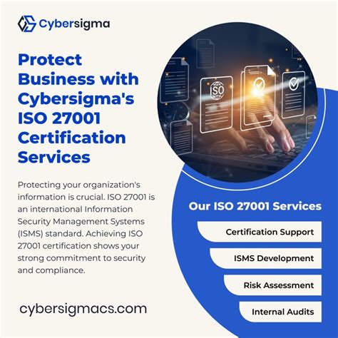 Cybersecurity Iso27001 Compliance Riskmanagement Datasecurity… Cybersigma Cyber Security