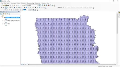 How To Create Fishnets Or Compartments In ArcMap YouTube
