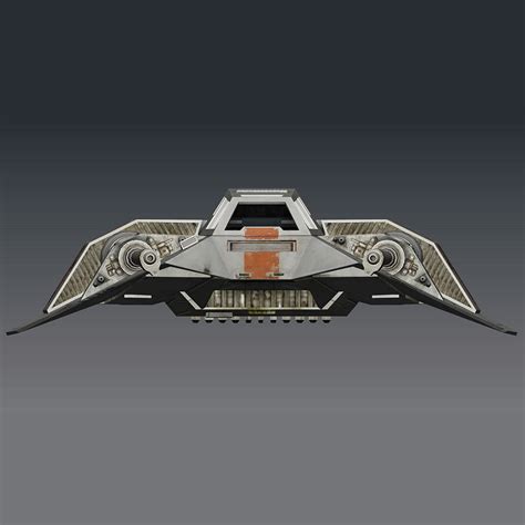 T 47 Airspeeder Snowspeeder 3d Services For Games Virtual And