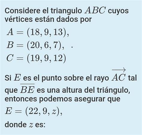 solved consider the triangle abc whose vertices are given