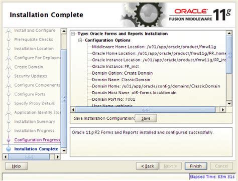 Oracle Base Oracle Forms And Reports 11gr2 Installation On Oracle Linux 5