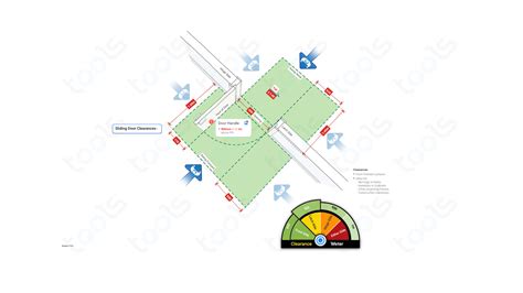 Swing Door Clearances Secondary Slice Building Codes Rules Access NCC Australian
