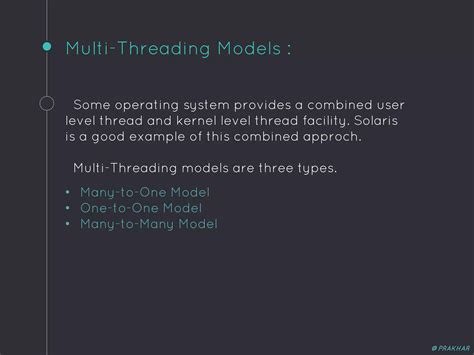 Threads Operating System Pptx