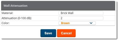 Attenuation Settings