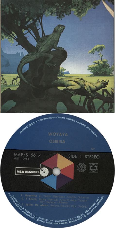 Osibisa Woyaya New Zealand Vinyl Lp Album Lp Record 642150