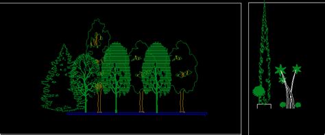 Trees 2d Dwg Block For Autocad • Designs Cad