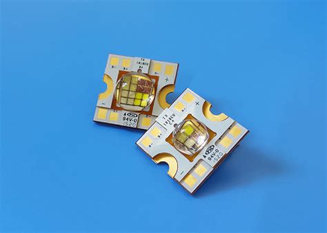 fiber optic small les high power chip led multichip rgbw led 85° beam angle