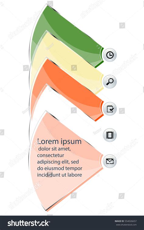 Infographics Template Data Visualization Diagram Presentation Stock Vector Royalty Free