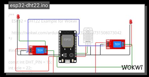 RELAY Wokwi ESP STM Arduino Simulator