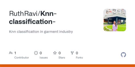 Github Ruthraviknn Classification Knn Classification In Garment