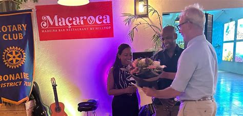 Gezaghebber John Soliano Benoemd Tot Erelid Rotary Club Bonaire Bonaire Nu