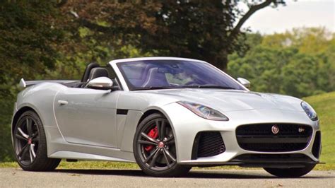 The Jaguar F Type Svr Convertible Is A Supercar Built For Daily Driving
