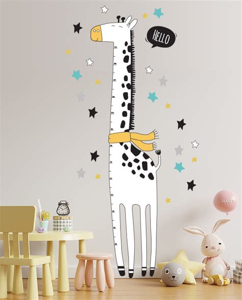 Growth Chart Giraffe Qphoto Art