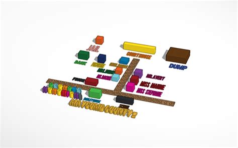 3d Design Maycomb County Tinkercad