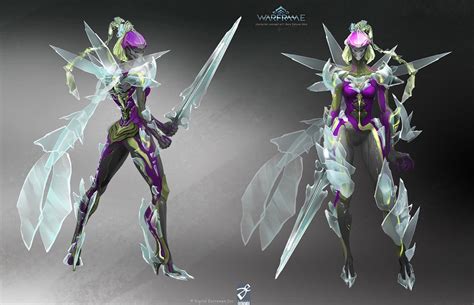 Gara Deluxe Skin Art Warframe Art Gallery Sci Fi Character Art Game