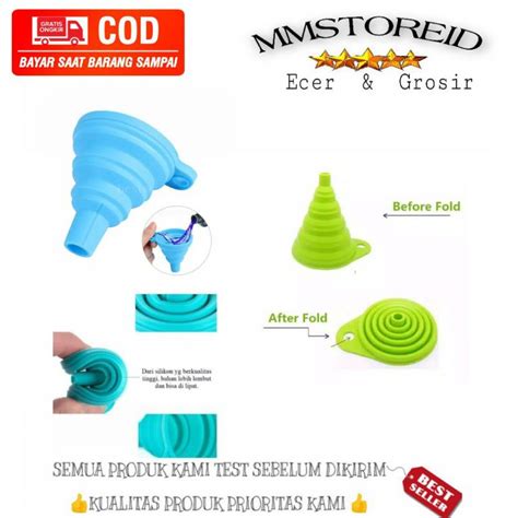 Mm Foldable Round Funnel Water Silicone Rubber Oil Collapsible Mini