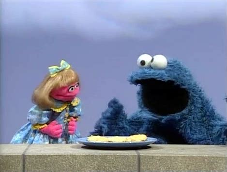 Cookie Monster And Prairie Dawn Sesame Street Season 55 Sesame