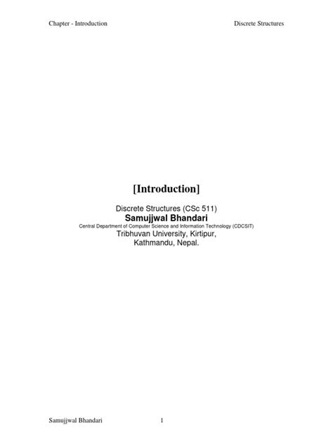 Discrete Structure Notes 2 Pdf Set Mathematics Function