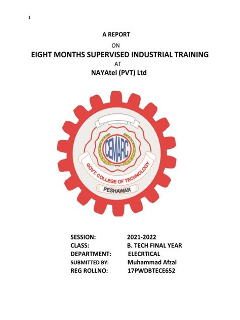 Muhammad Afzal Internship Report Pdf Optical Fiber Wavelength
