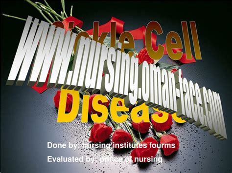 PPT Sickle Cell Disease PowerPoint Presentation Free Download ID