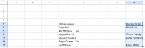 how to copy a column if adjacent column does not contain a particular