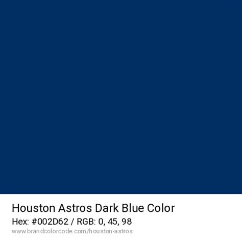 Houston Astros Brand Color Codes Houston Astros Brand Color Codes