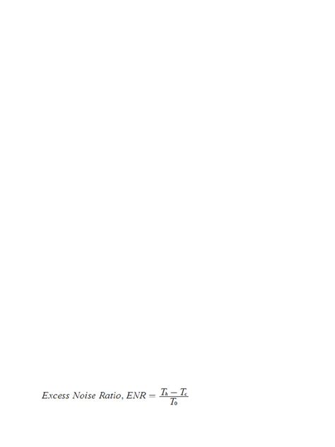 Noise Figure Measurement Techniques Pdf Bandwidth Signal