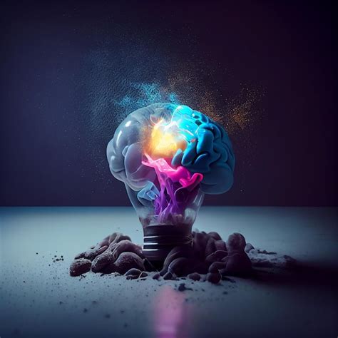 Premium Photo Illustration Of The Creative Thinking Ideagenerative Ai