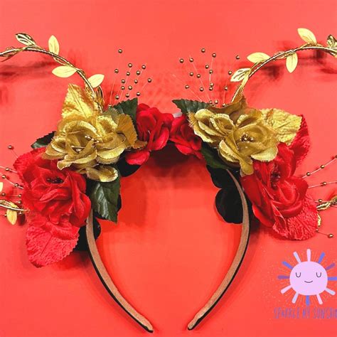 Belle Mickey Ears Etsy