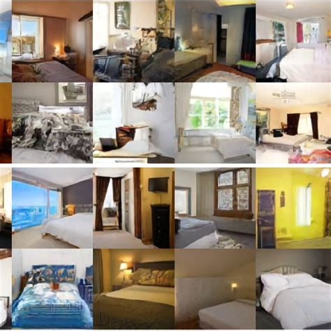 Image Samples On Lsun Bedroom Dataset With 128 × 128 Resolution The Download Scientific