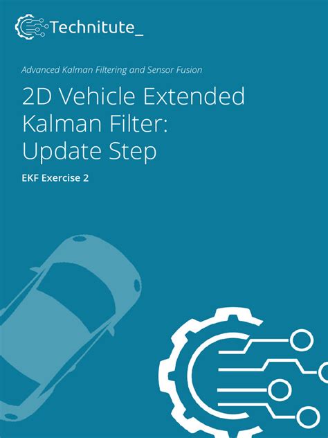 2d vehicle ekf update step exercise pdf kalman filter control theory
