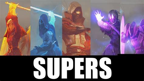 Destiny 2 All Subclass Skill Trees Youtube