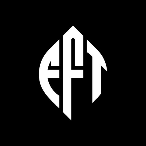 Fft Circle Letter Logo Design With Circle And Ellipse Shape Fft Ellipse Letters With