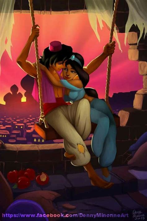 Aladdin And Jasmine Aladdin And Jasmine Disney Fan Art Disney Aladdin