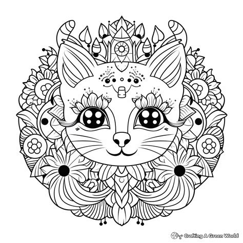 Girly Mandala Coloring Pages Free And Printable