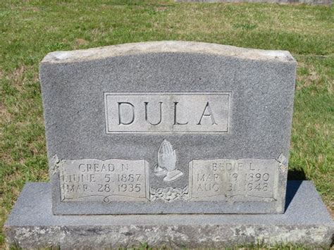 Bedie Lora Bryant Dula 1890 1948 Find A Grave Memorial