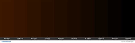 Chocolate Brown Color Scheme