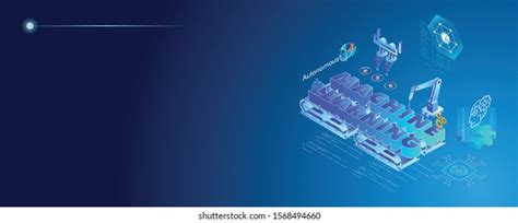 Machine Learning Ai Data Mining Algorithm Stock Vector Royalty Free