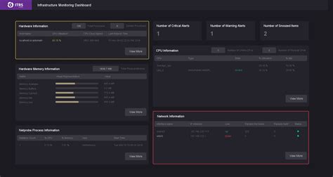 Geneos Active Console Infrastructure Monitoring Dashboard Example Dashboard Support