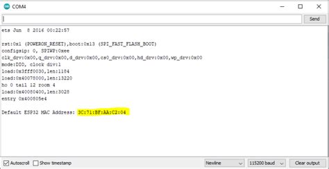 ESP32 MAC Address Get Change In Arduino IDE