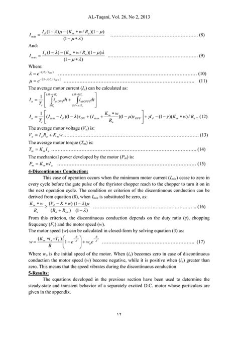 Continuous And Discontinuous Conduction Pdf Radio Control Hobbies